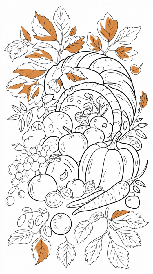 Thanksgiving Coloring Pages: Fun Activities for All Ages - Craft Art DIY
